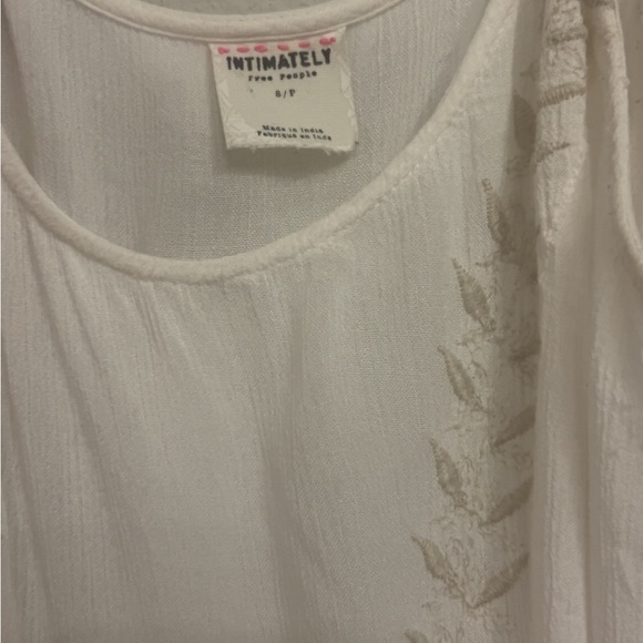 Free People | Intimates & Sleepwear | Intimately Free People White Tank ...